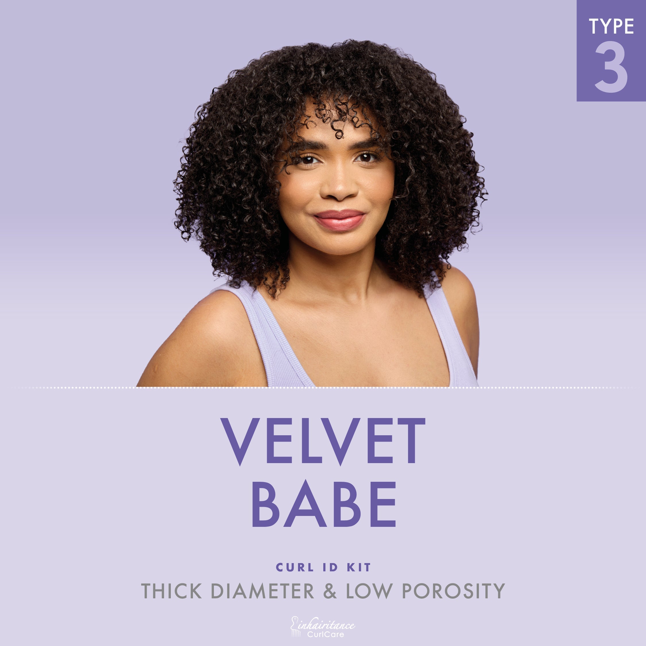 Curl ID Kit - Velvet Babe Type 3 – Inhairitance Curl Spa